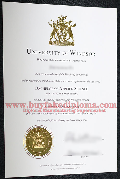 Fake University Of Windsor Certificate|How To Buy University Of Windsor ...